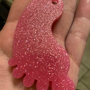 Shiny Baby Feet Keychain Mold Feet Keychain Mold Resin | Etsy Canada