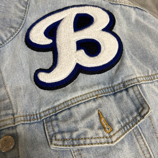Handmade Custom Chenille Varsity Letters + Numbers /personalized Gift ...