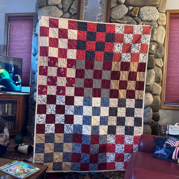 St Louis 16 Patch Quilt Pattern (8 Sizes- Beginner Friendly and Fat ...