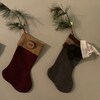 Personalized Christmas Stockings Holiday Stockings Wood Slice - Etsy