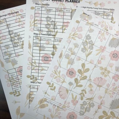 Vacation Travel Planner Digital Download Expenses Packing List Travel ...