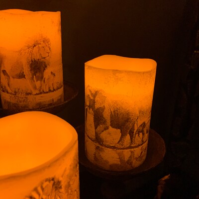 ANGEL Flameless Candle W/timer, Angel Flameless Candle, Flameless ...