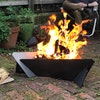 Large Hot Rolled Steel Fire Pit - Etsy