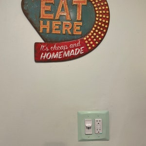 Hexo Painted Mid Century Modern Atomic Hexagon Light Switch Outlet ...