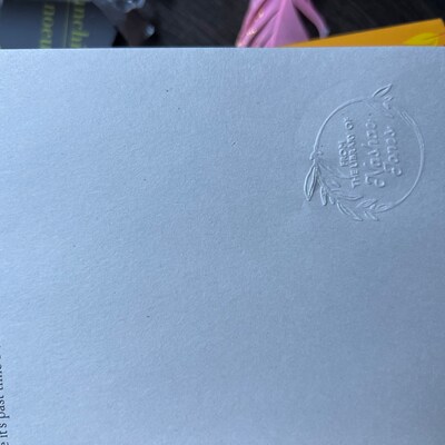 Address Envelope Embosser Stamp Wedding Invitation Seal Embosser ...