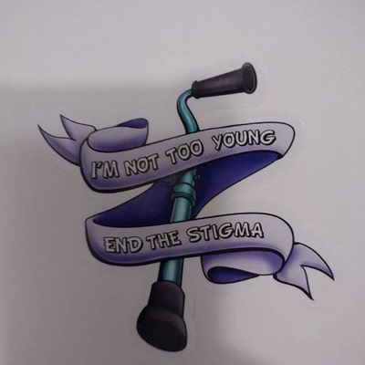 Ehlers Danlos Awareness Ribbon EDS Sticker Rare Disease Awareness - Etsy