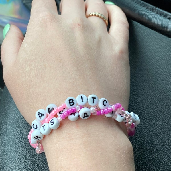 Anti Hero / Midnights Friendship Bracelet / Wavy Friendship Bracelet ...