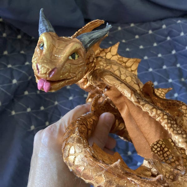 Drogon Rhaegal Viserion Posable Dragons | Got Inspired | Art Doll | Fantasy Creature | Dragon ...
