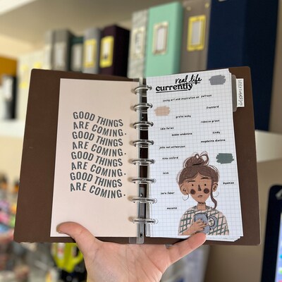 Discbound Traveler's Notebook Cover, With Discs - Etsy