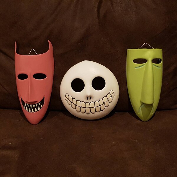 Oogie Boogie Kids Mask, DIY Resin Kit (WE Pay USA Tariff Fees for You ...