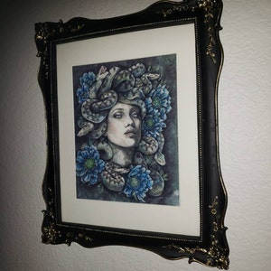 The Fates Art PRINT, Original Watercolor Illustration Artwork Greek ...