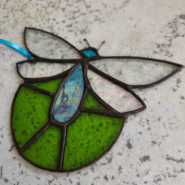 Pattern- Firefly Stained Glass Pattern - Etsy