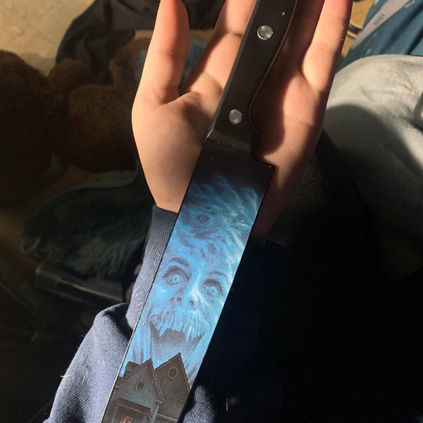 Fright Night 1985 80's Horror Kitchen Knife With/without Sublimated ...