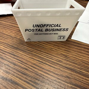 Mini Mail Tub Tote for Small Items - Etsy