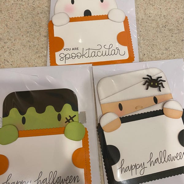 Snowman Christmas Gift Card Holder, Gift Card Pocket, Gift Card Tag ...