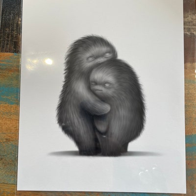 Spooky Bog Creature Creepy Cute Dark Art Fantasy Illustration Horror ...