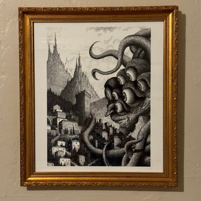 She Was Swathed in Sorrow Gothic Art, Dark Art, Art Print, Sad Art ...