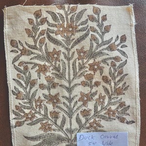 Block Print Samples Samples Swatches Block Print Swatches of Thick ...