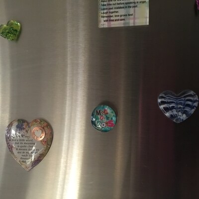 Custom Glass Magnet Super Strong Magnet Letter Magnet - Etsy