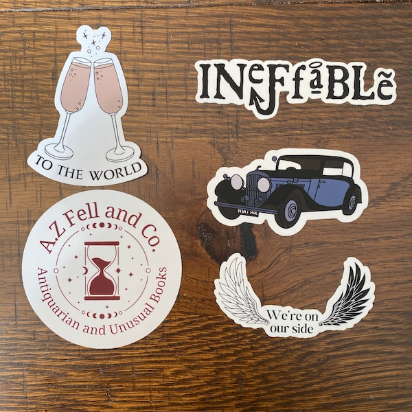 Good Omens Sticker Set - Etsy