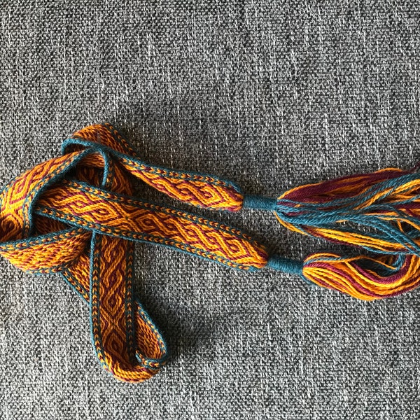 Viking Birka 6-inspired Pattern in Pdf Tablet Weaving Pattern Instant ...