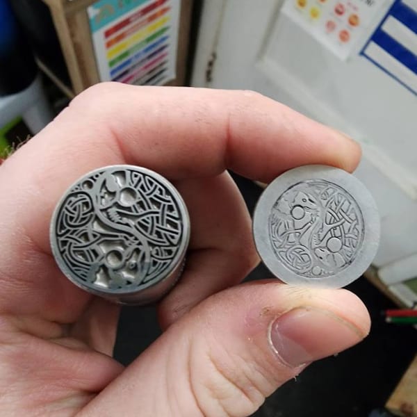 Custom Metal Dies for Custom Coin Minting, Coin Minting Rig for ...