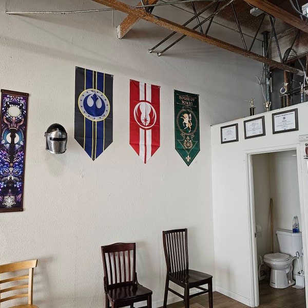 Jedi Order Pennant Flag Banner | High Quality Materials | Size: 50x120 ...