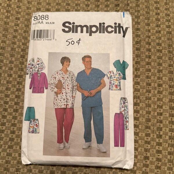 Simplicity Learn to Sew Pattern - Basic Knit Top, Hi-lo Hem - UNCUT ...