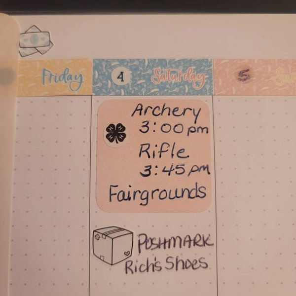 Currently Prompt Journaling Script Stickers - Etsy