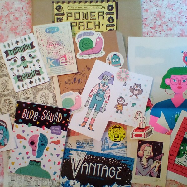 Power Pack XXL Prints, Zines, Comics, Cards, Stickers & More - Etsy