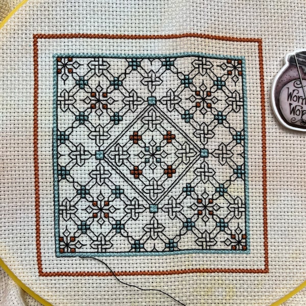 Blackwork Celtic Sampler, Cross Stitch PDF Pattern, Embroidery Pattern - Etsy