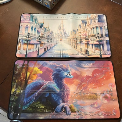 Lorcana Playmat With or Without Zoning Mermaid TCG Playmat Trading Card ...