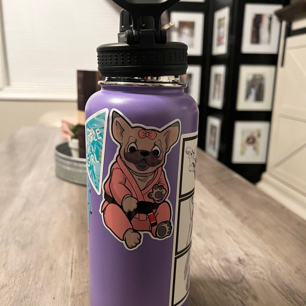 Jiu-jitsu Stickers BJJ Sticker Quote Motivational Quote Sticker vinyl ...