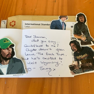 Paterson Movie Sticker Set Adam Driver / Golshifteh Farahani - Etsy