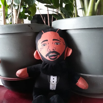 Tupac Shakur Plush Toy 2pac Plushie Red Bandanna - Etsy