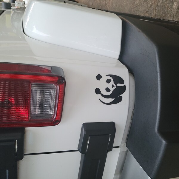 Panda Vinyl Decal Sticker Car Window Laptop Wall Choose Color Free ...