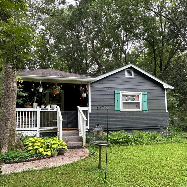 Exterior Shutter With Mid Century Modern MCM Starburst Cutout ...