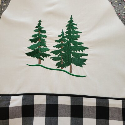Evergreen Trees Machine Embroidery Design, Embroidery Designs, Machine ...