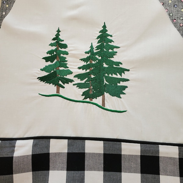 Evergreen Trees - Machine Embroidery Design, Embroidery Designs ...