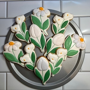 Spring Flower Cookie Cutter Collection - Etsy