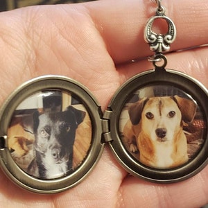 Vintage Style Ornate Locket Silver Tone/wedding Necklace/anniversary ...