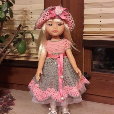 Crochet Pattern sofia for 13-inches Dolls Paola - Etsy