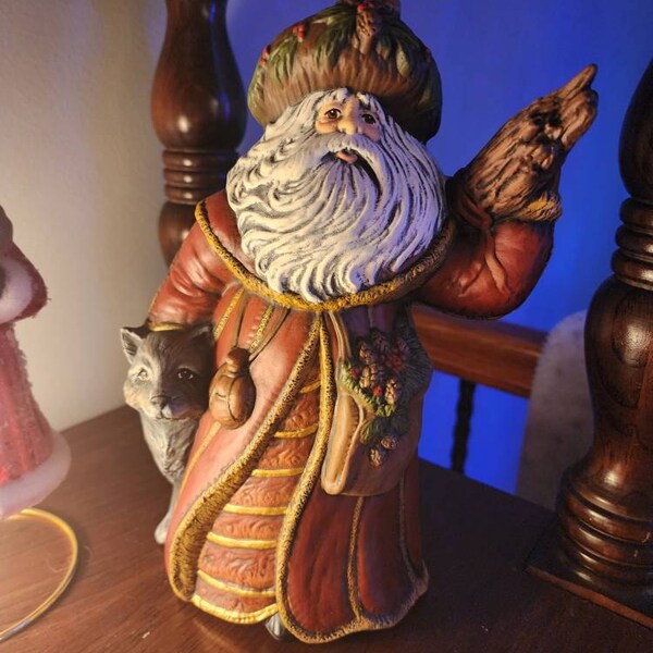 Uncle Sam Figurine, Hand Painted Ceramic Patriotic 4th of July Figure ...