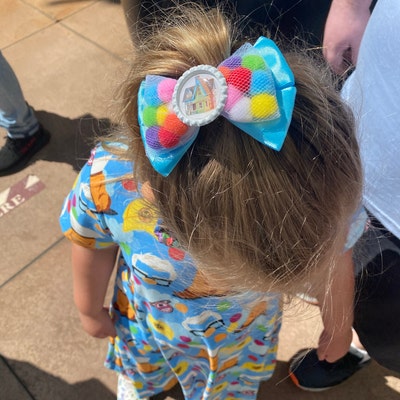 Up Disney Inspired Hair Bow Pixar Inspired up House Hair Bow Russell up ...
