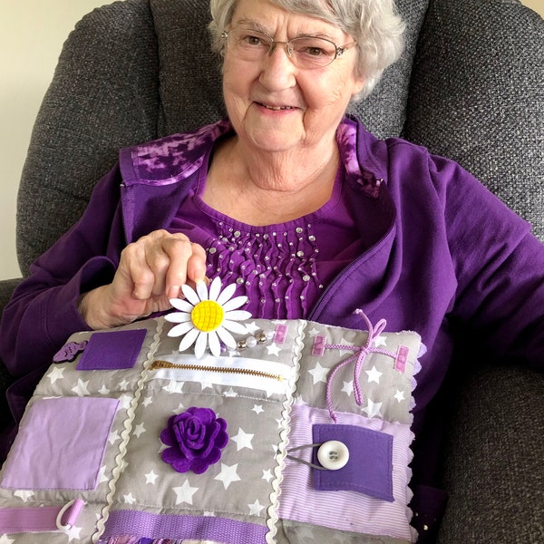 Dementia Fidget Toy, Activity Mat for Elderly, Alzheimer's Gift, Autism ...