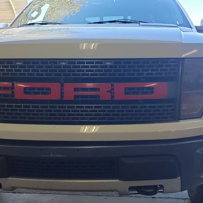 2010-2014 Ford Raptor Grill Letters Decals - Etsy