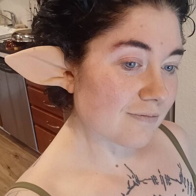 Alien Vulcan Spock Elf Fairy Cosplay LARP Halloween Ear Tips - Etsy