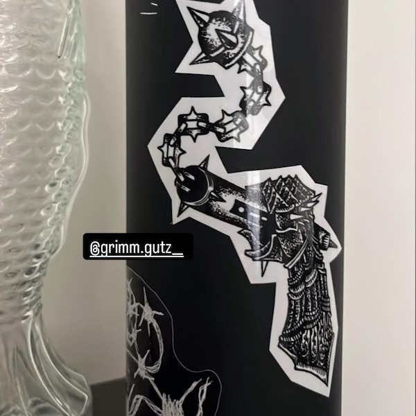 Ghoulish Lich Sticker - Etsy