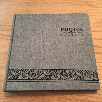 46 Photo Album Insert 200PCS , Linen Cover Photo Book , Family Memory ...