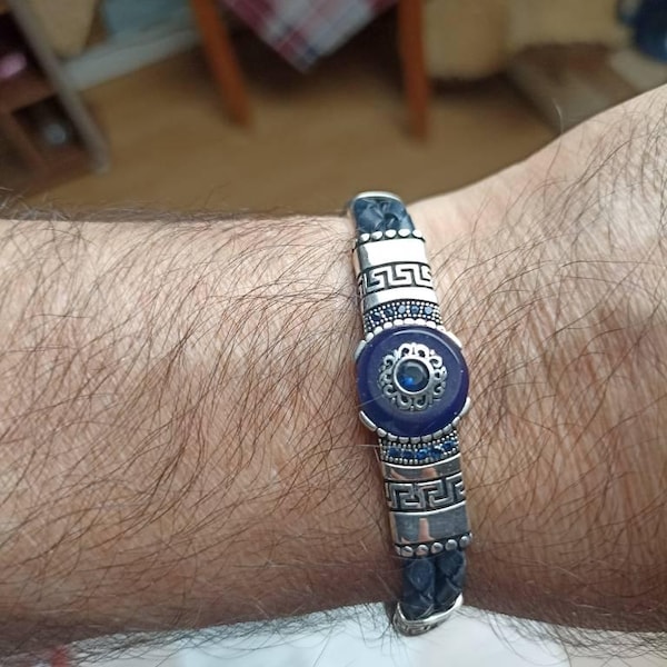 Men Silver Prayer Box Ring, Ayatul Kursi İslamic Ring, Turquoise ...